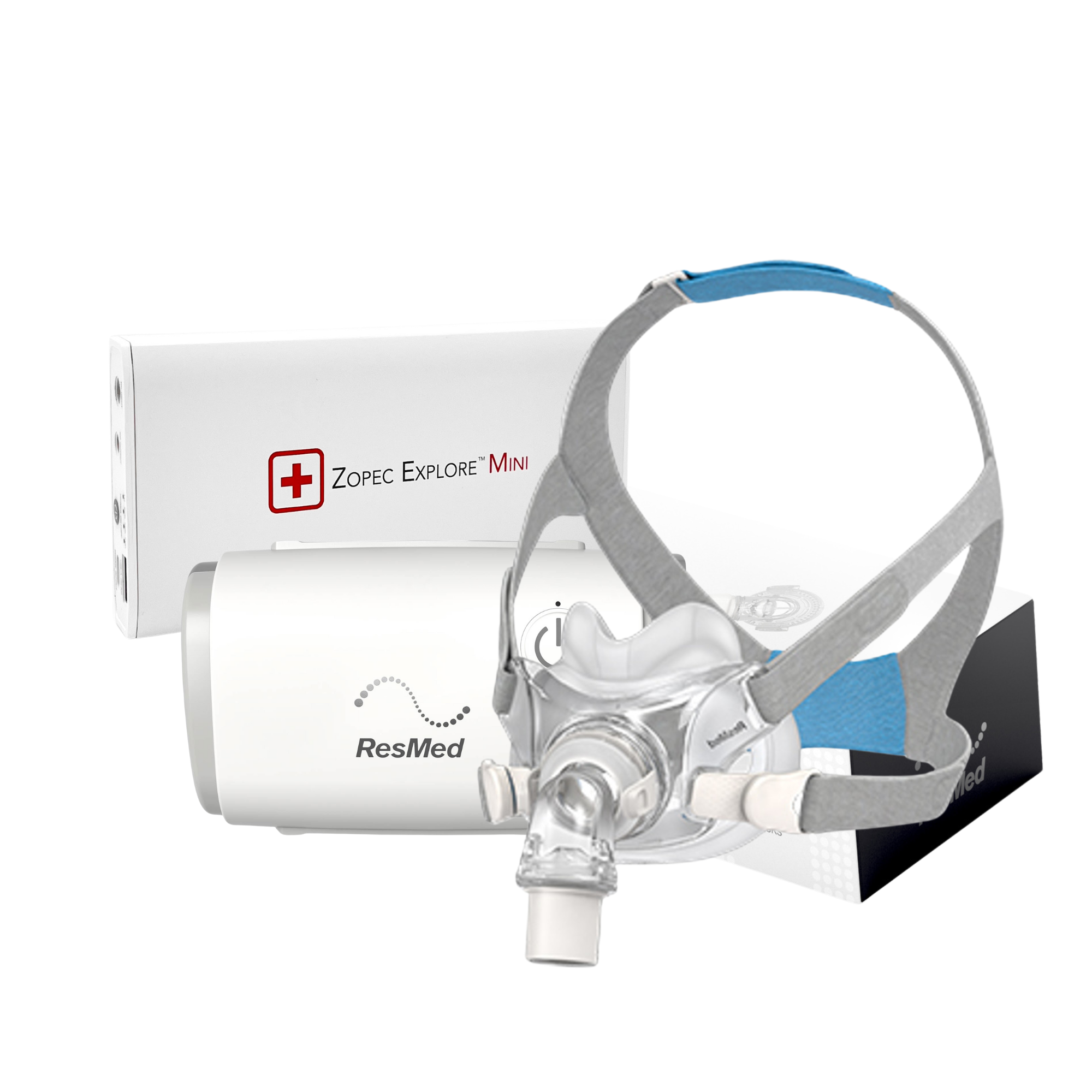ResMed AirMini F30 & Zopec Explore Mini Battery Bundle